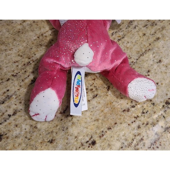 Mary Meyer | Toys | Mary Meyer Plush Bunny Pink Sparkle Floppy Bean Bag ...